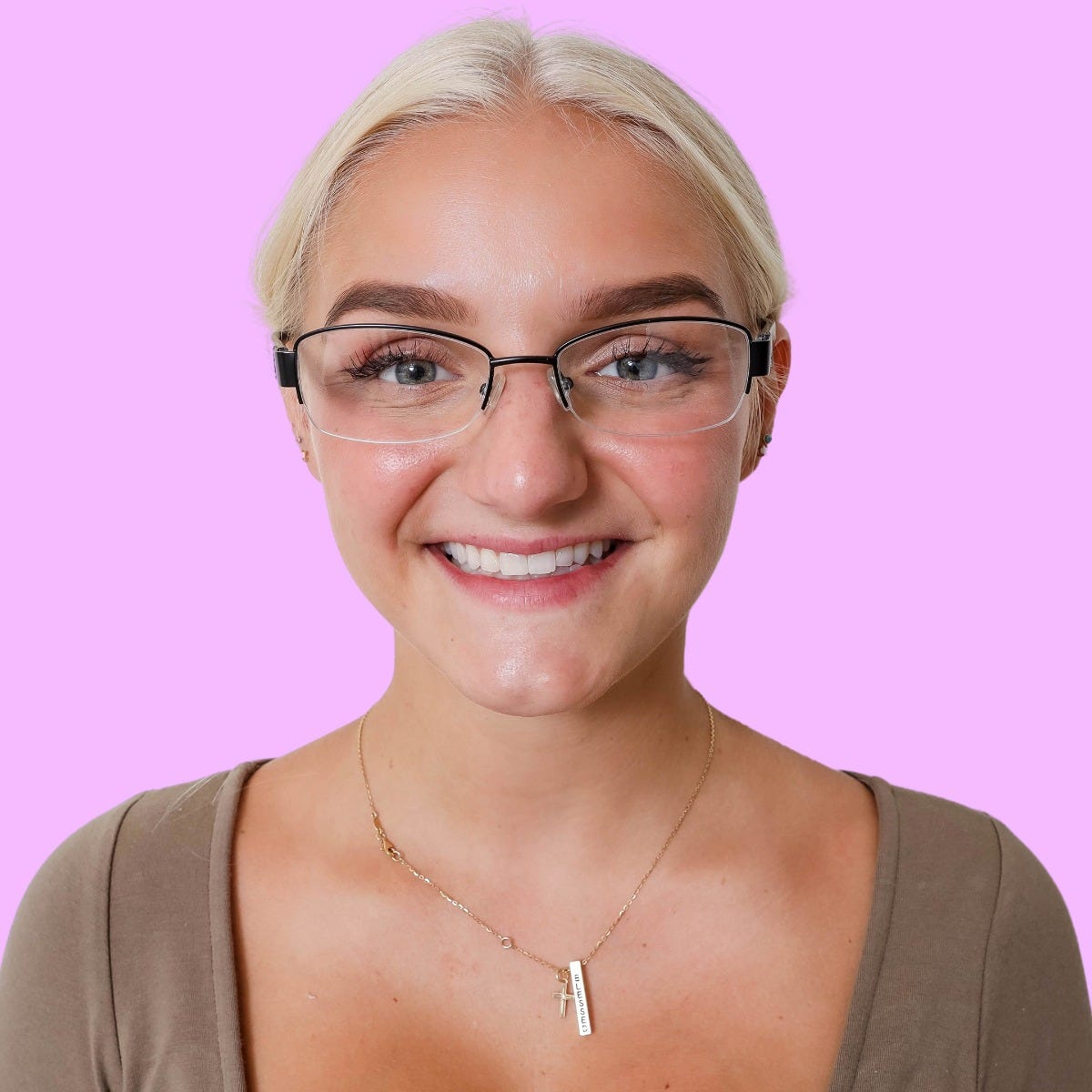 Rectangle Eyeglasses 155084-c